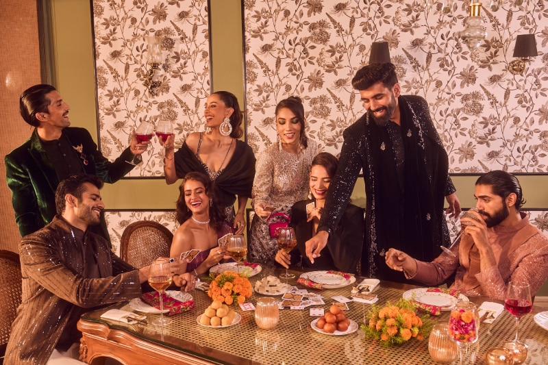 5 Outfit Inspirations For Diwali Taash Party | Diwali Outfit Ideas